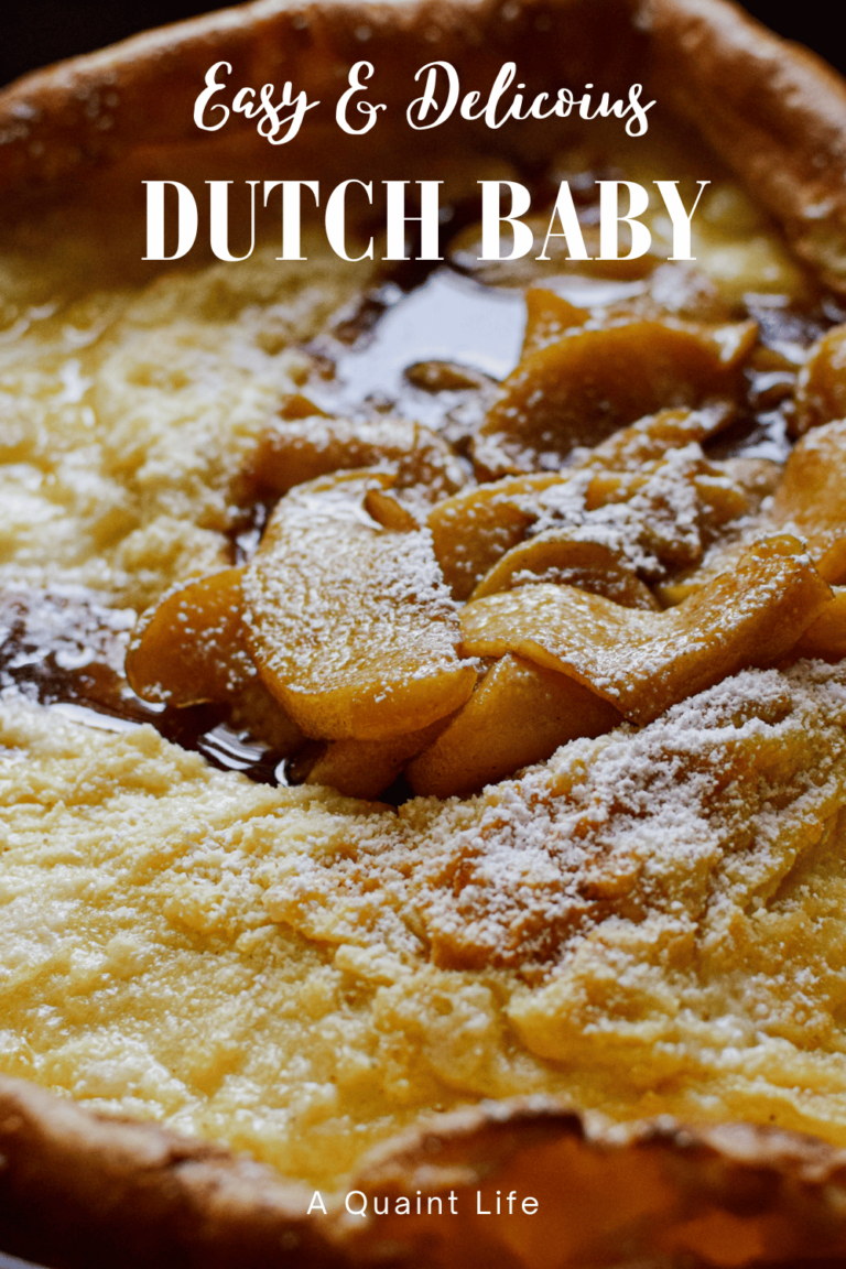 Easy Puff Pancake Recipe (Dutch Baby) - A Quaint Life
