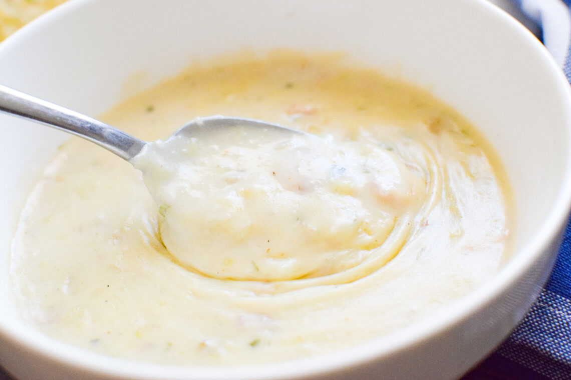 Best Old-Fashioned Simple Potato Soup Recipe - A Quaint Life