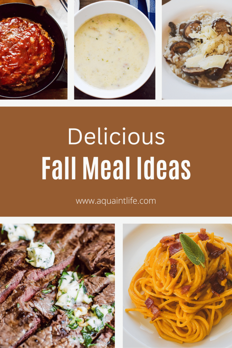 Easy Fall Dinner Ideas - A Quaint Life
