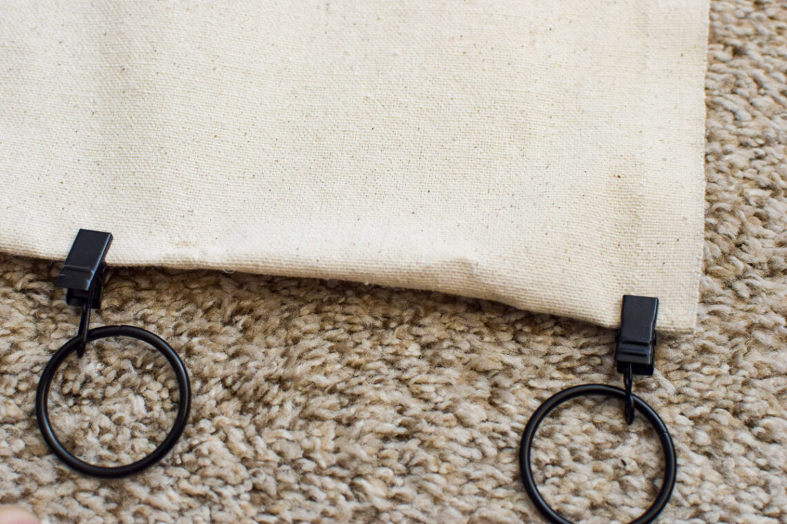 Easy No Sew Curtains Under 20 Dollars - A Quaint Life