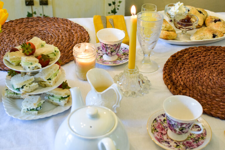How To Serve Afternoon Tea At Home (with VIDEO) - A Quaint Life