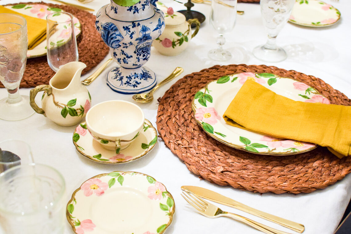 Setting the Table For a Dinner Party (Casual and Formal) - A Quaint Life