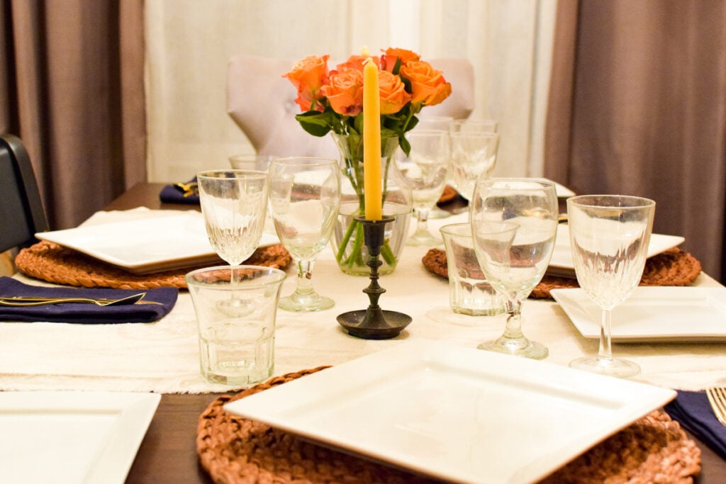 Setting the Table For a Dinner Party (Casual and Formal) - A Quaint Life