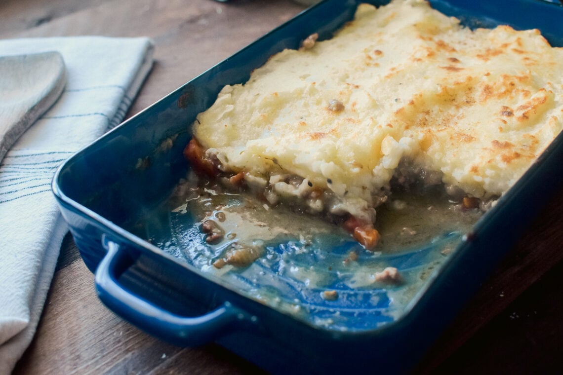Shepherd's Pie With Sausage - A Quaint Life