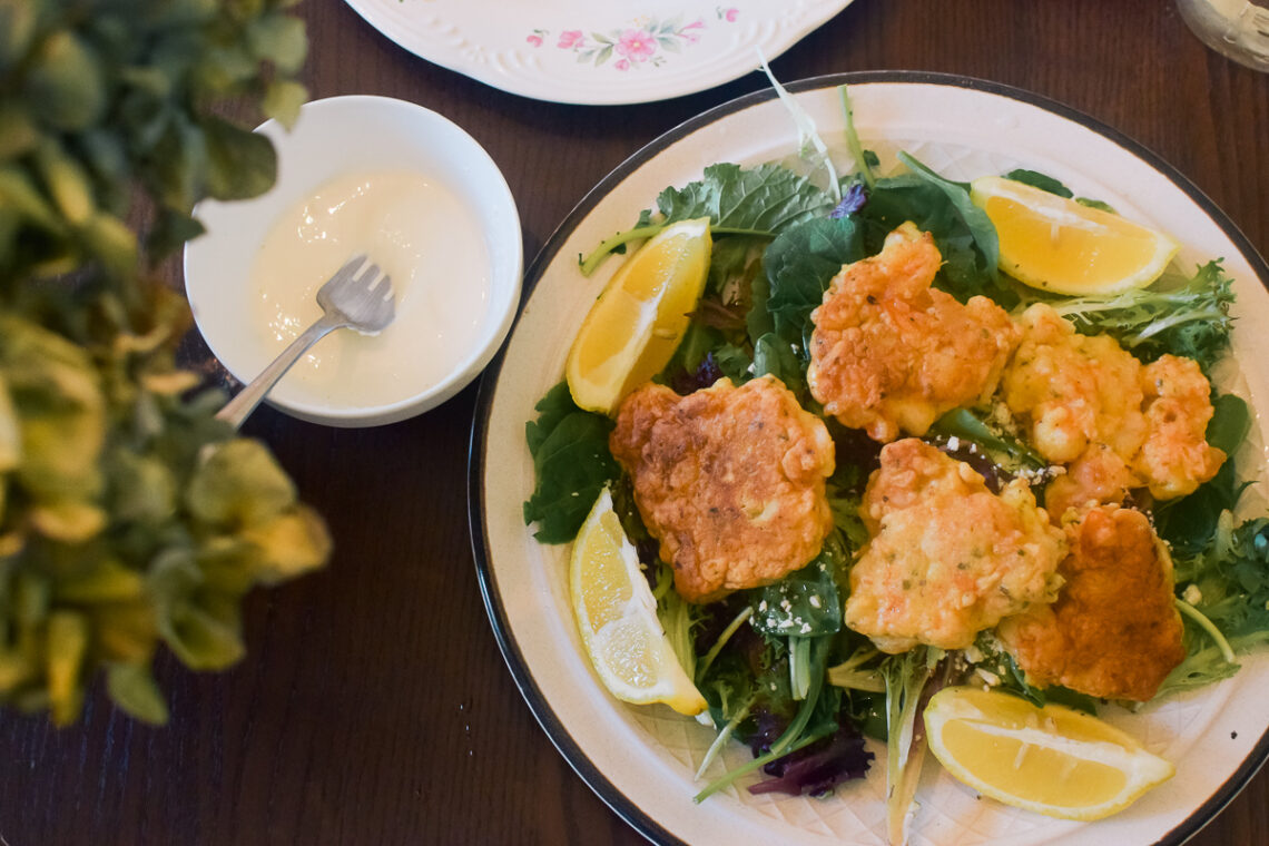 Crispy Shrimp Cakes - A Quaint Life