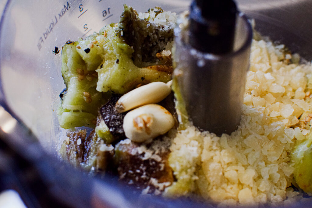 Fire Roasted Eggplant Purée - A Quaint Life