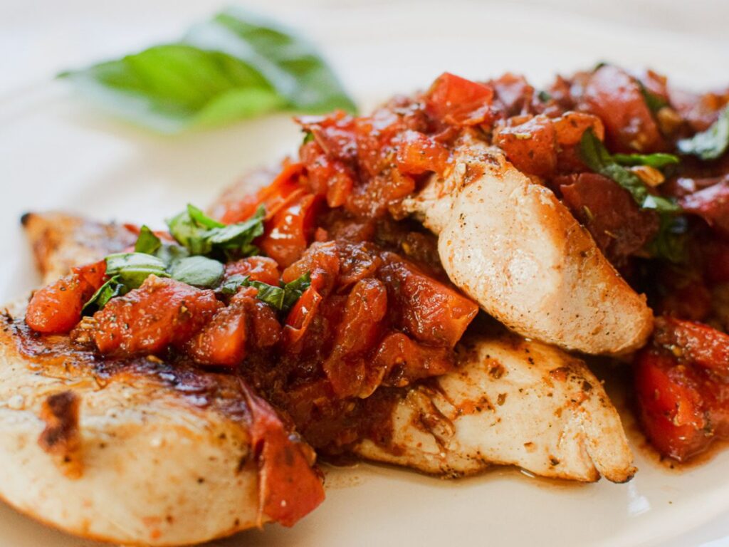 One Pan Sicilian Chicken with Olives and Capers - A Quaint Life