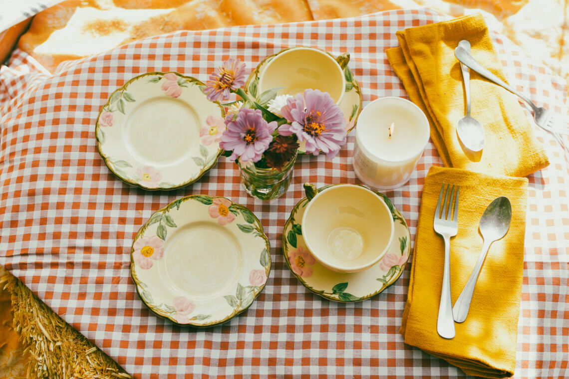 Fall Tea in the Garden - A Quaint Life