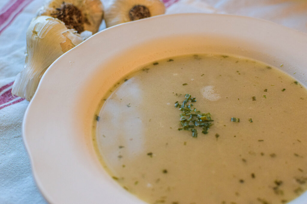 Garlic Soup | Best Immune Boosting Soup Recipe - A Quaint Life