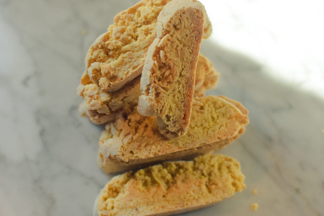Authentic Almond Biscotti A Quaint Life