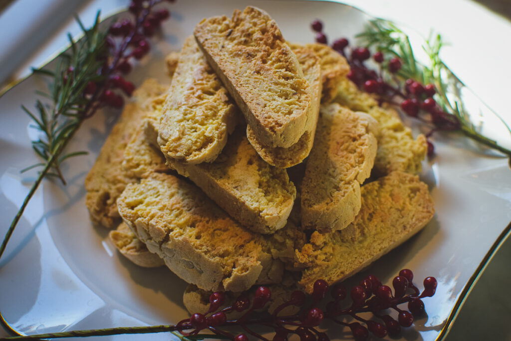 Authentic Almond Biscotti - A Quaint Life