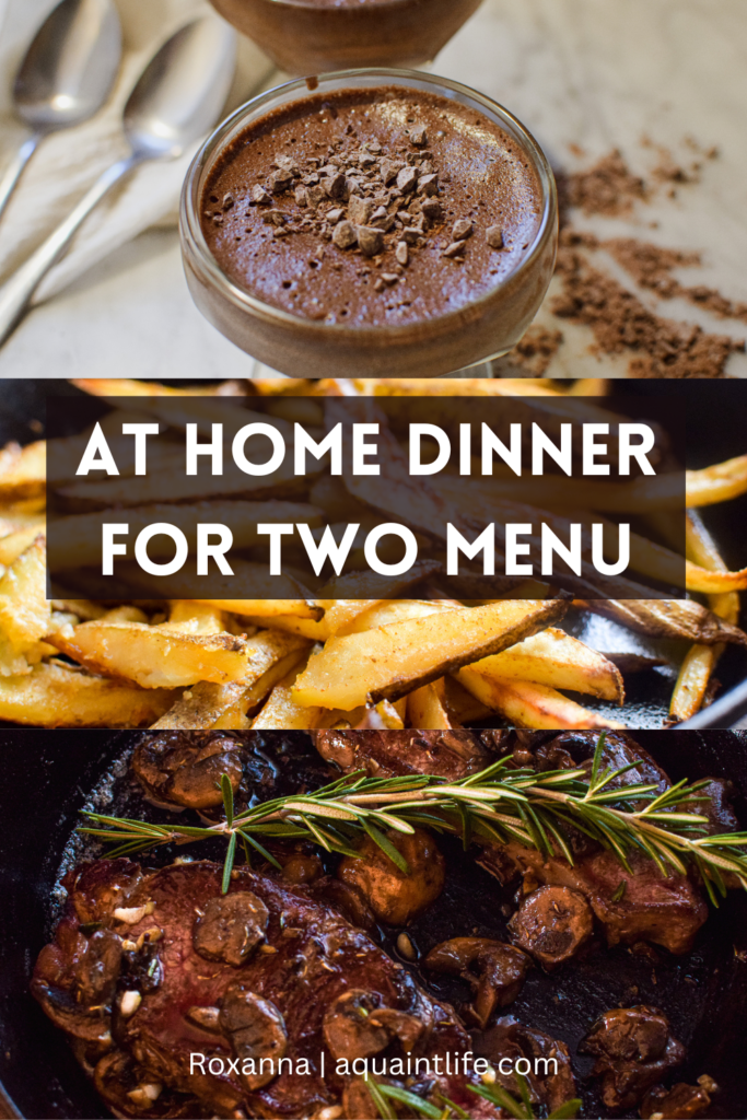 Dinner for Two Valentines Day at Home - A Quaint Life
