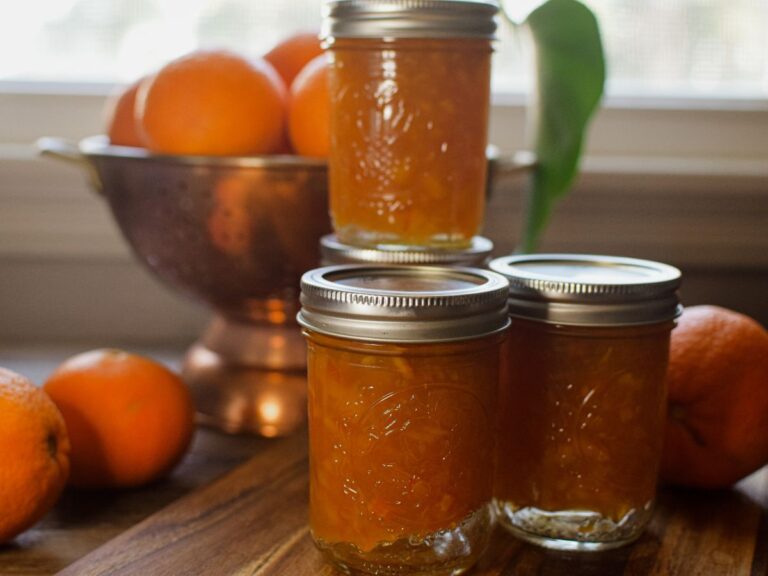 Homemade Orange Marmalade (Easy No Pectin Recipe) - A Quaint Life