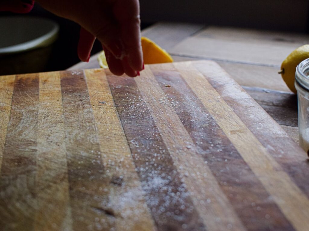 How to Naturally Clean and Care for a Cutting Board - A Quaint Life