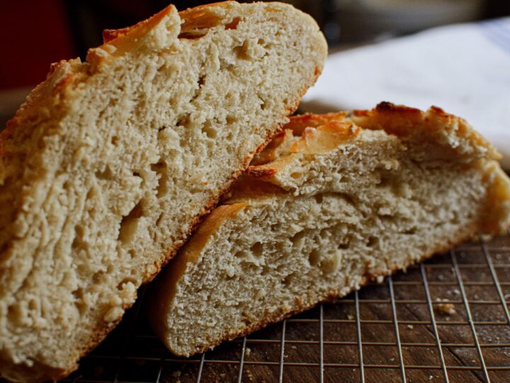 Rustic Sourdough Mediterranean Bread Recipe - A Quaint Life