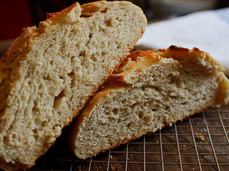 Rustic Sourdough Mediterranean Bread Recipe - A Quaint Life