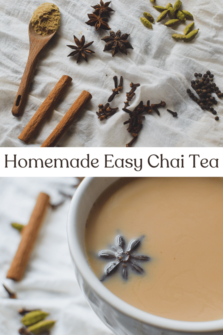 Homemade Easy Chai Tea - A Quaint Life