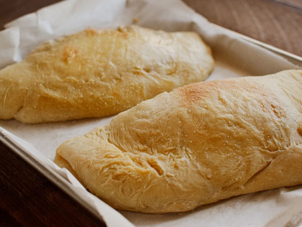 Homemade Sourdough Calzones (Dough Recipe) - A Quaint Life
