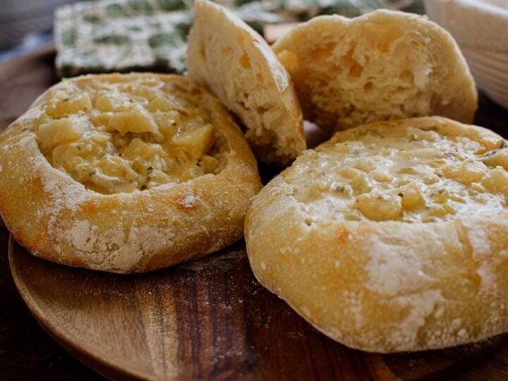 Homemade Sourdough Calzones (Dough Recipe) - A Quaint Life