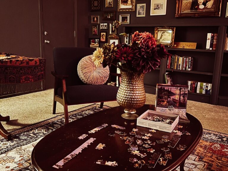 My Moody Home Library (Cozy Dark Academia) - A Quaint Life